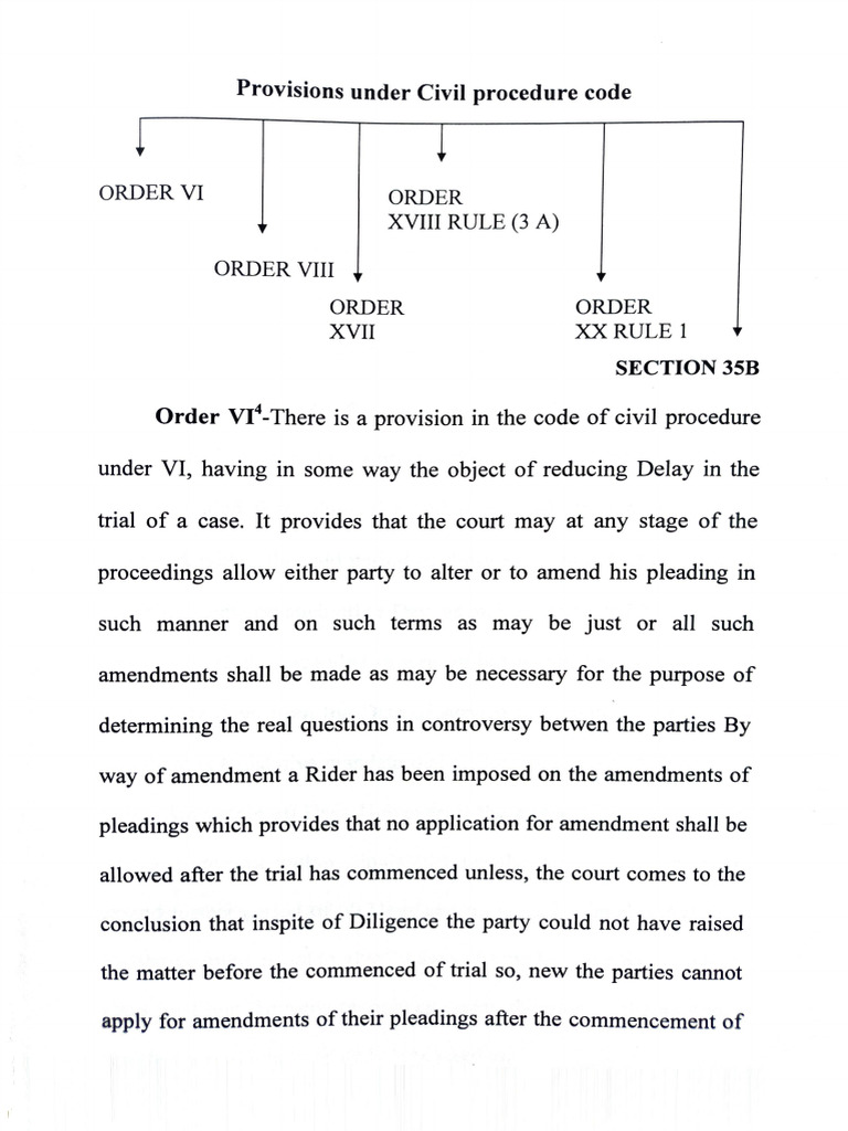 Civil Procedure Code Amendments Explained | PDF