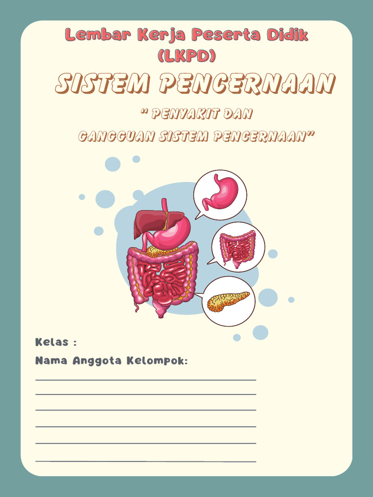 LKPD Sistem Pencernaan | PDF | Kesehatan Holistik