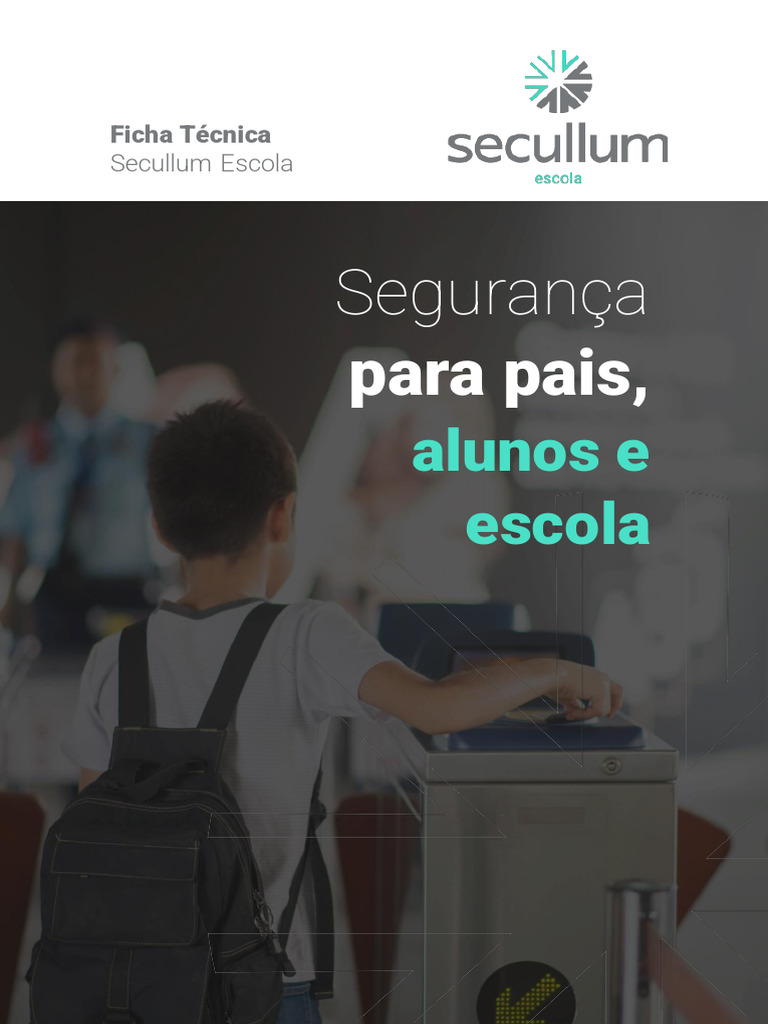 Ficha Técnica - Secullum Escola | PDF | Aplicativo para celular ...