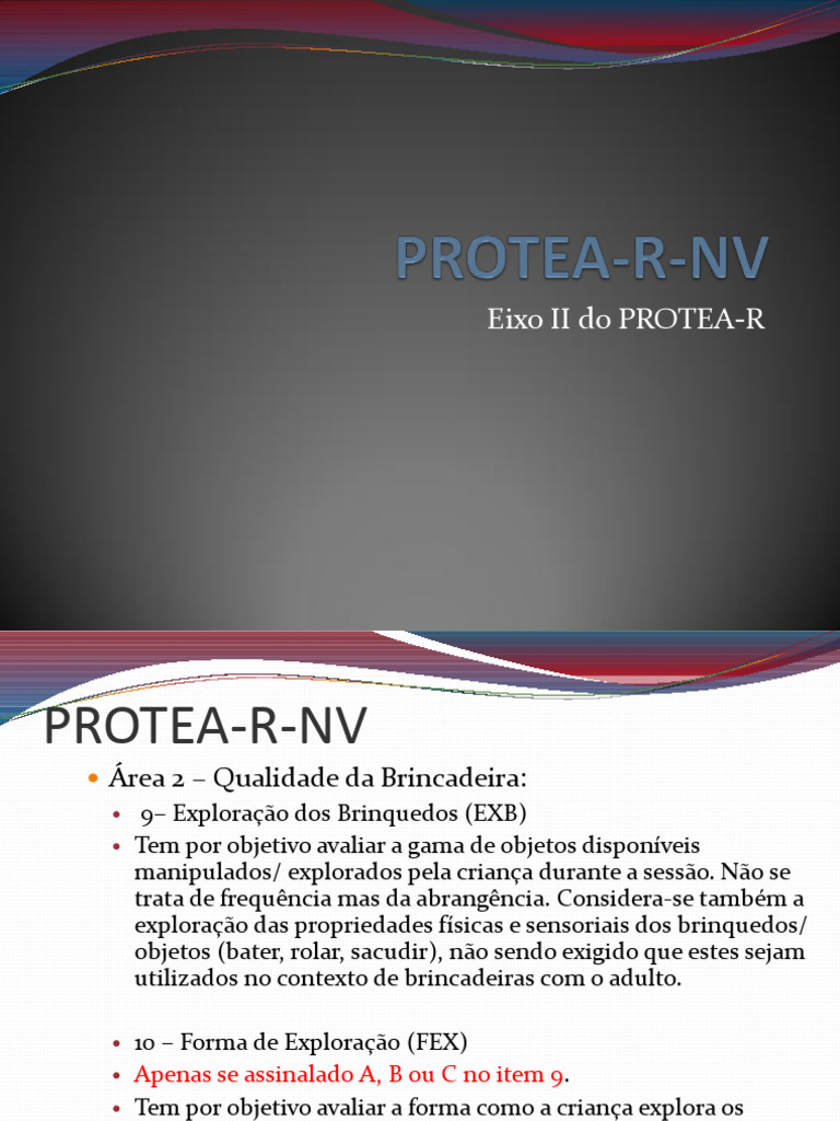 Slides Aula 4 Protea R NV | PDF | Ciências e Matemática | Autoajuda
