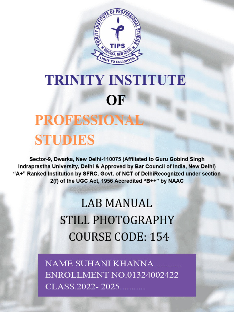 SP Lab | PDF | Shutter Speed | Shutter (Photography)