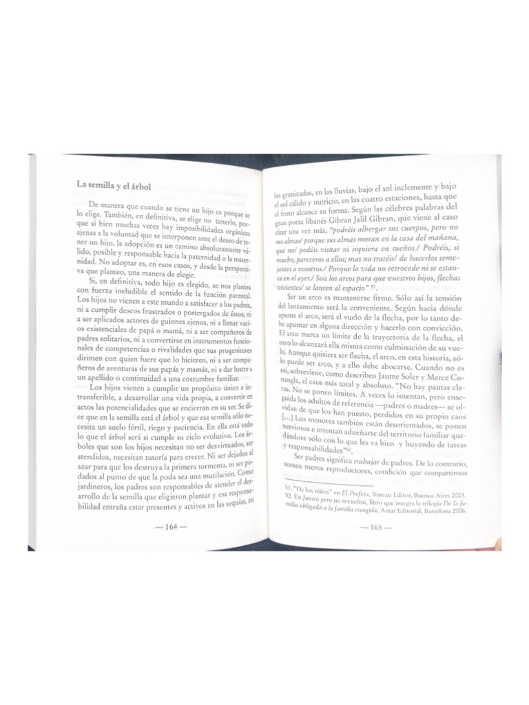La semilla y el árbol | PDF