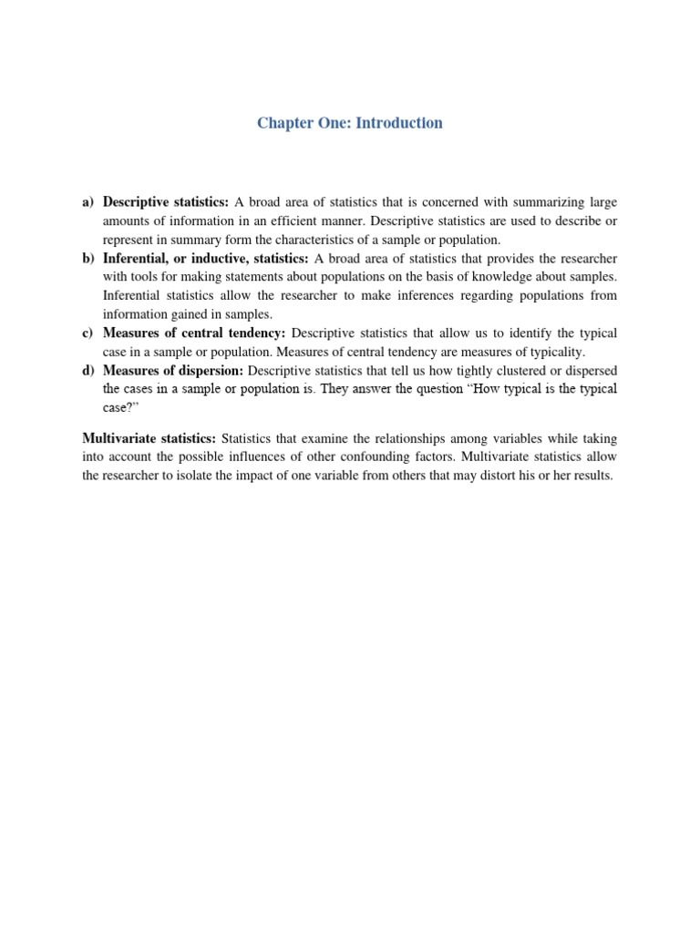 Basic Concepts Statistics Part 1 Pdf Statistics Level Of Measurement