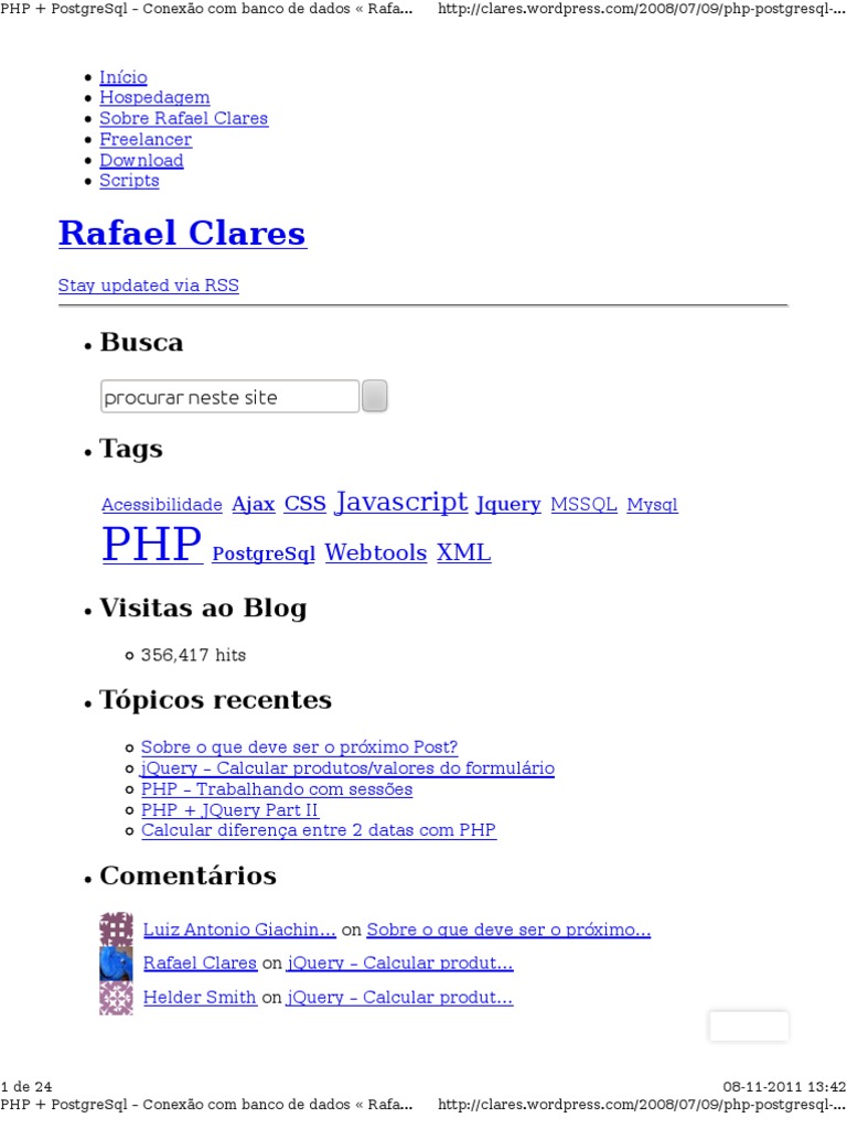 Conect PostgreSql PHP | PDF | Php | Postgre SQL