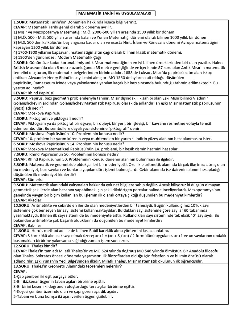 Mat Tar Ve Uyg 2 - 221009 - 175250 | PDF