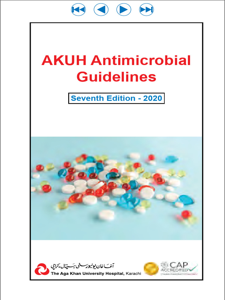 AKUH Antimicrobial Guidelines (Protected Version) 2020 | PDF ...
