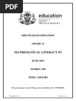 Grade 12 Mathematical Literacy Workbook | PDF | Area | Circle