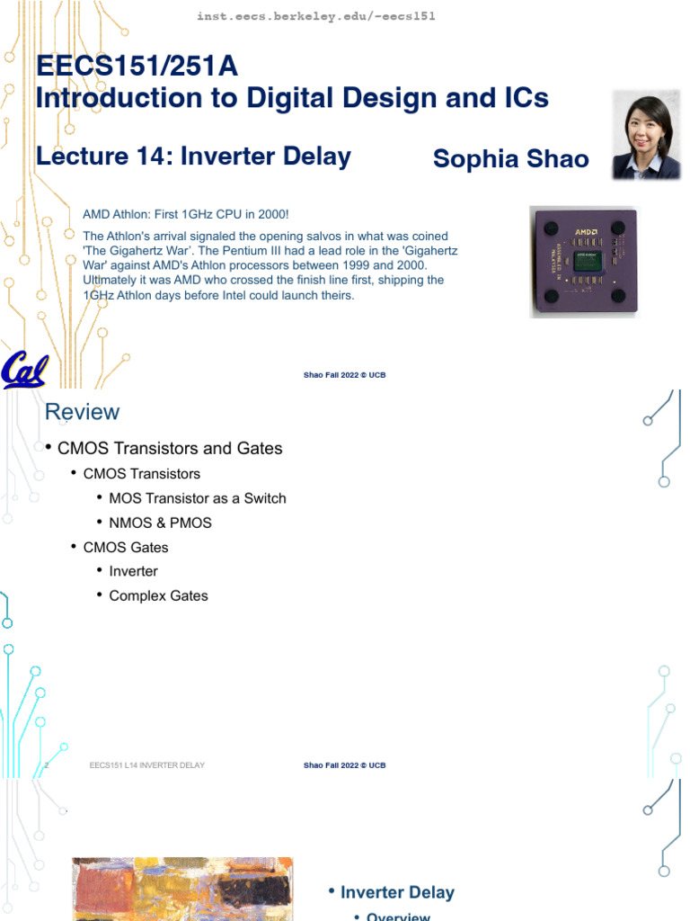 Lecture14 Inverter Delay | Download Free PDF | Cmos | Logic Gate