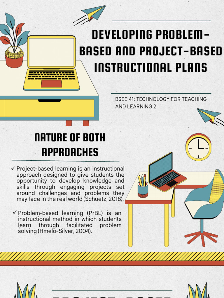 LESSON 5 - DEVELOPING PBL AND PRBL INSTRUCTIONAL PLANS | PDF | Project Based Learning ...