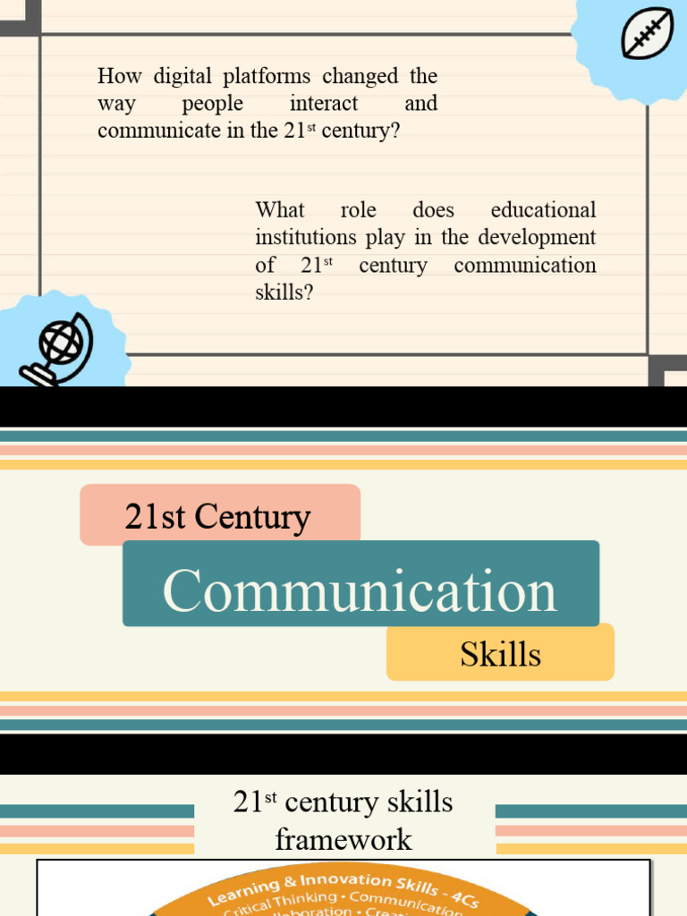 LESSON-3_21ST-CENTURY-COMMUNICATION-SKILLS | Download Free PDF | Information | Communication