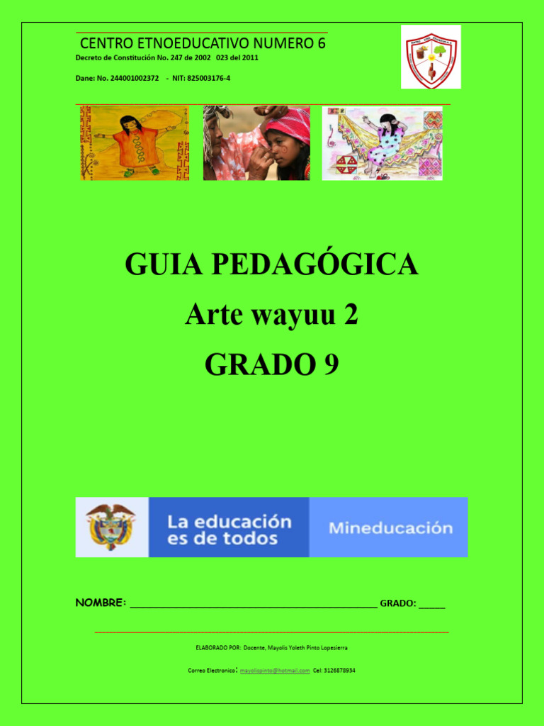 Modulo Arte Wayuu 8-9 2da Parte | PDF | Crecimiento personal y profesional
