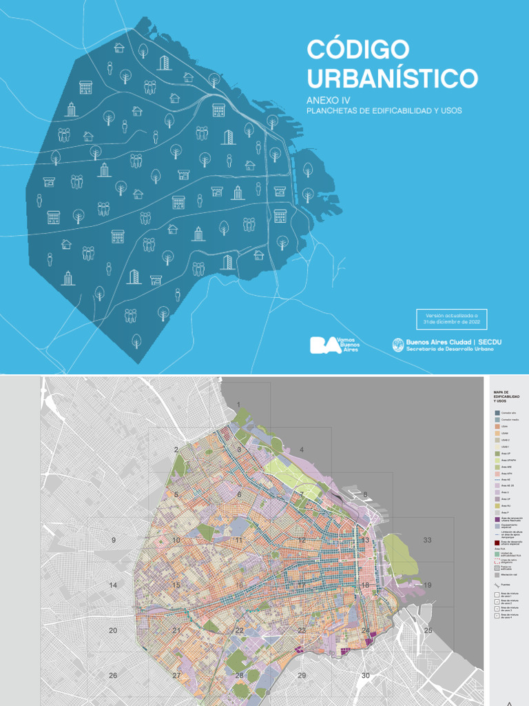 Anexo IV Planchetas de Edificabilidad y Usos - To 2022 12 31 | PDF