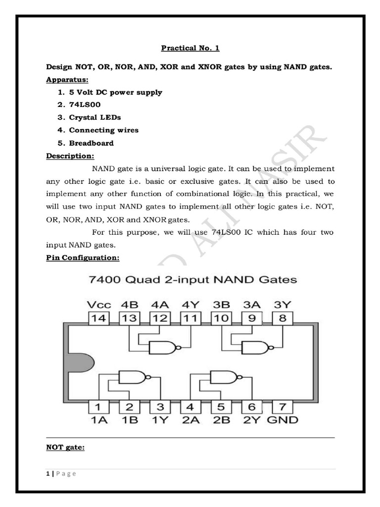 Logic Gates 1 Pdf