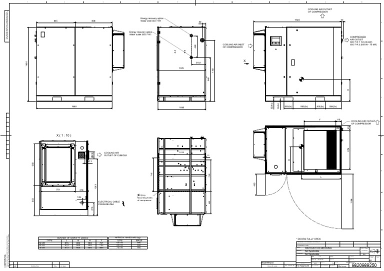 Alup Evoluto 45-55-75 IVR Metric Dimension Drawing EN Antwerp ...