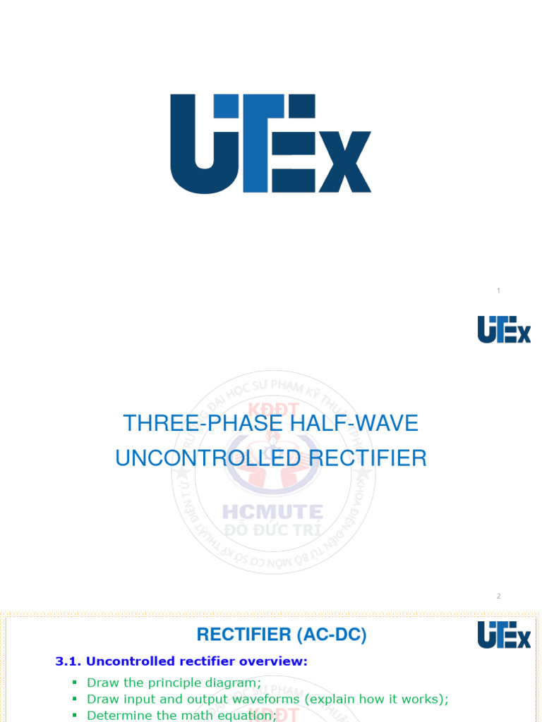 C3.2.1 Three-phase Half-wave Uncontrolled Rectifer | PDF | Rectifier ...