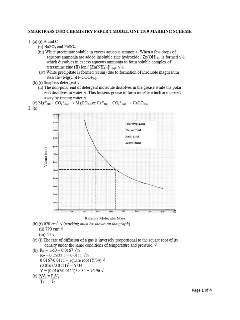Che 2 MS | PDF | Hydrochloric Acid | Acid