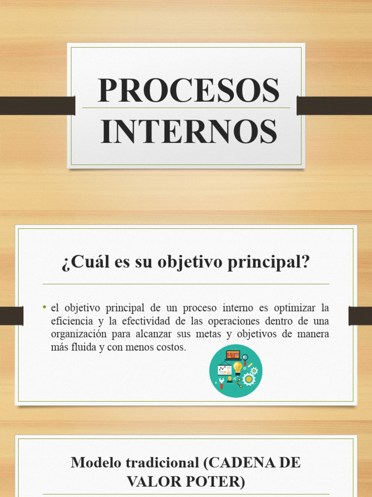 Optimización de Procesos Internos Empresariales | PDF | Marketing ...