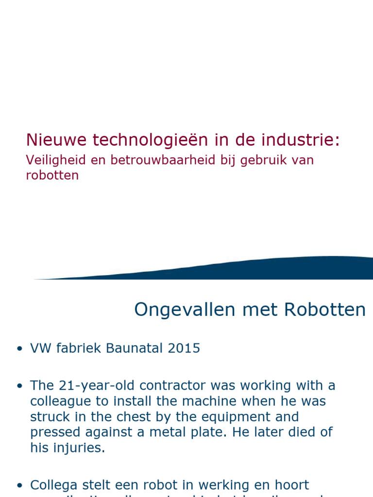 Robot Safety | PDF
