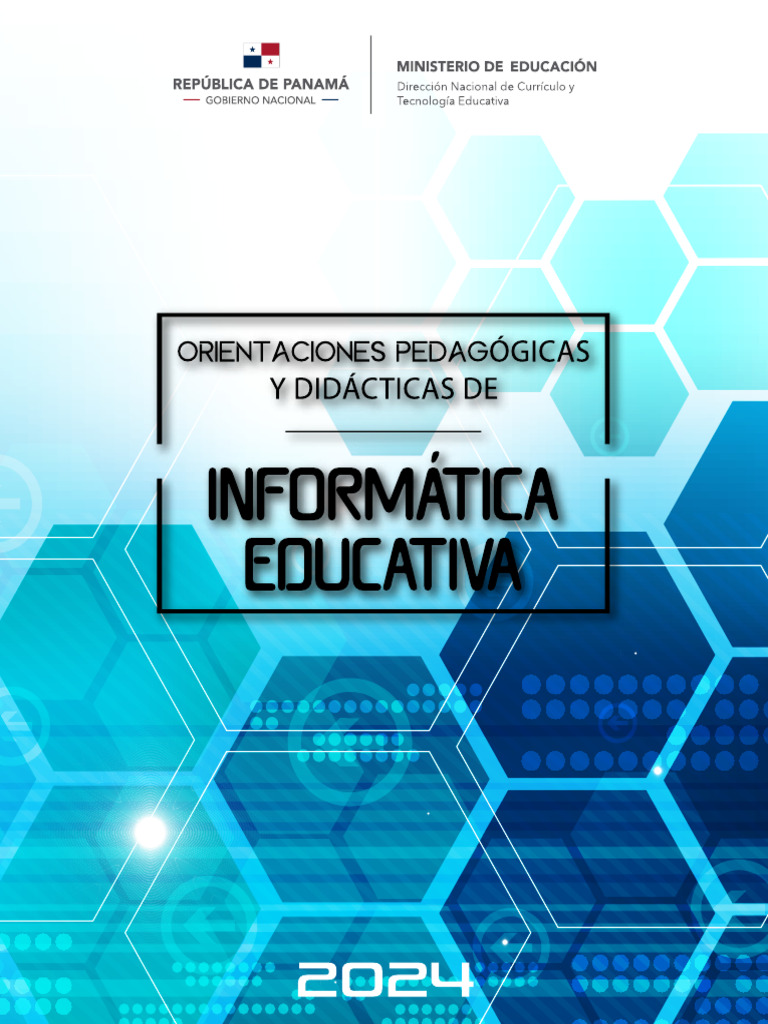 MANUAL-ORIENTACIONES DE INFORMÁTICA-2024 | Descargar gratis PDF | Enseñando | Educación primaria