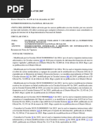 Circular Externa 008 de 2018 | PDF