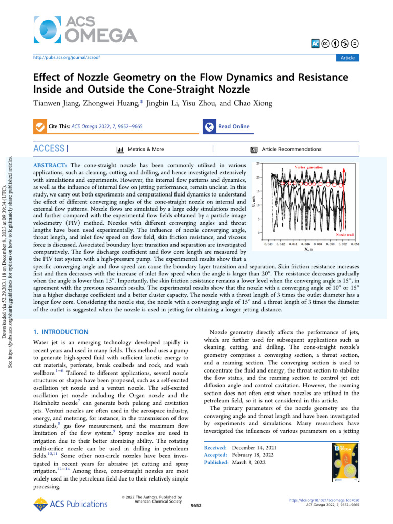 jiang-et-al-2022-effect-of-nozzle-geometry-on-the-flow-dynamics-and ... jiang-et-al-2022-effect-of-nozzle-geometry-on-the-flow-dynamics-and ...