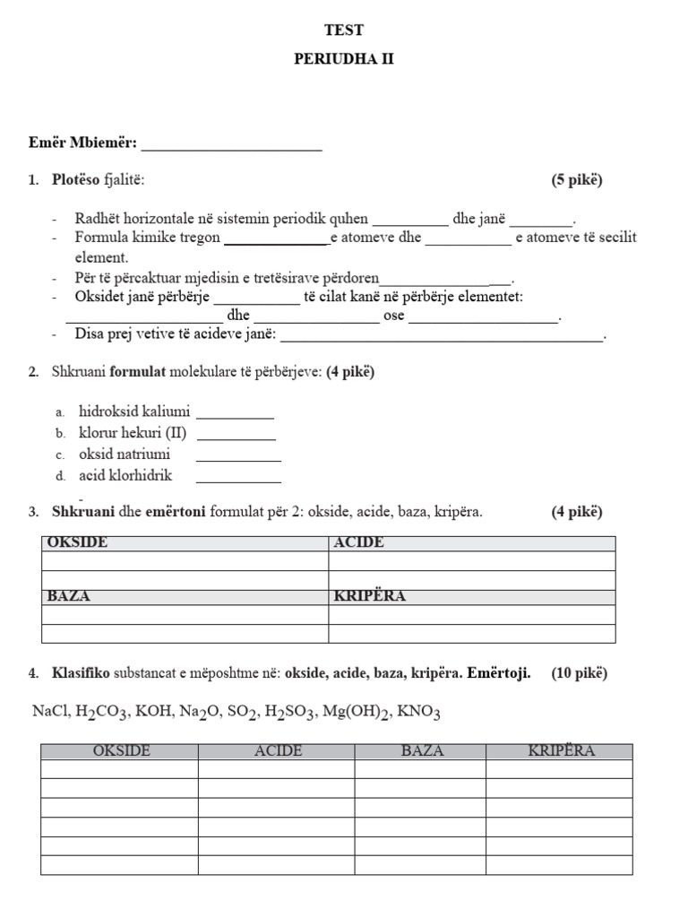 Kimi 8 Periudha II | PDF