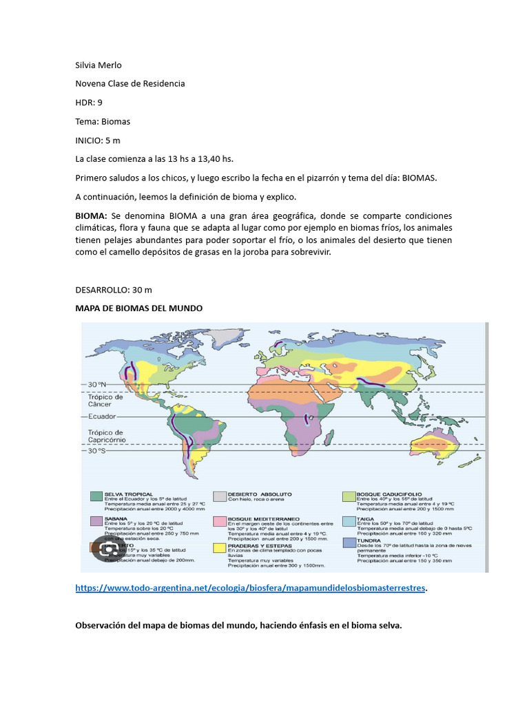 Copia de HDR 9 Biomas Selva | PDF | Selva | Los bosques