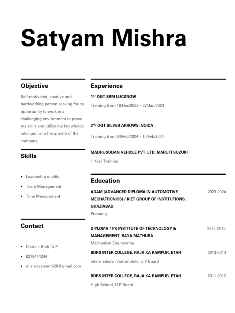 Satyam Mishra - 2 | PDF