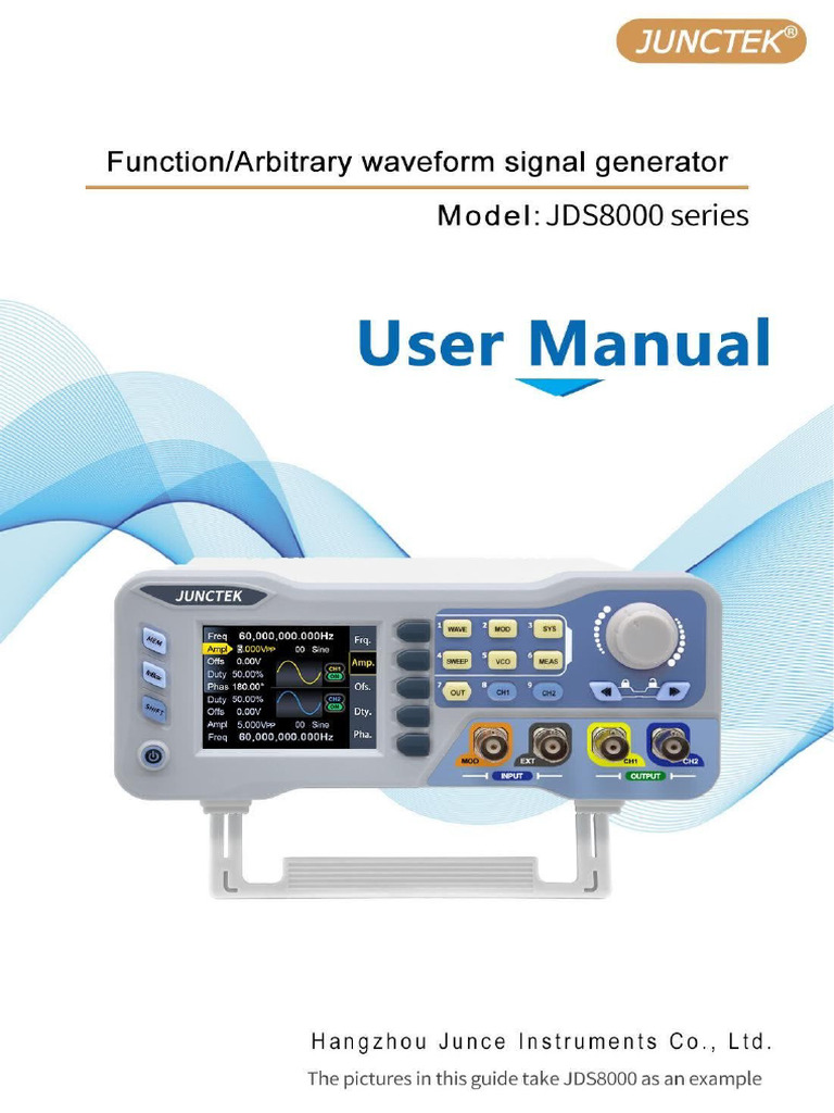 8000 Series FG | PDF | Amplitude | Electrical Engineering