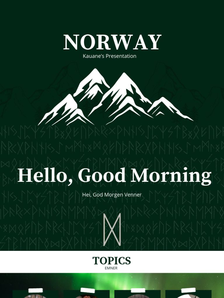Norway PPT | PDF