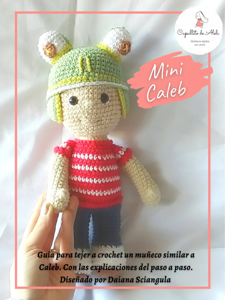 Mini Caleb by CapullitodeAleli | Descargar gratis PDF | Pelo | Textiles