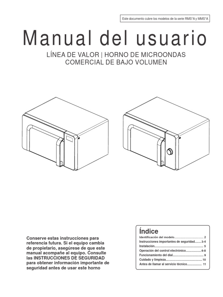 RMS MMS Manual ES Websize | PDF | Agua | Radio