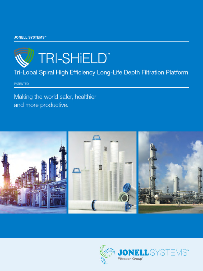Jonell Systems TRI SHiELD Brochure | PDF | Filtration | Fibers
