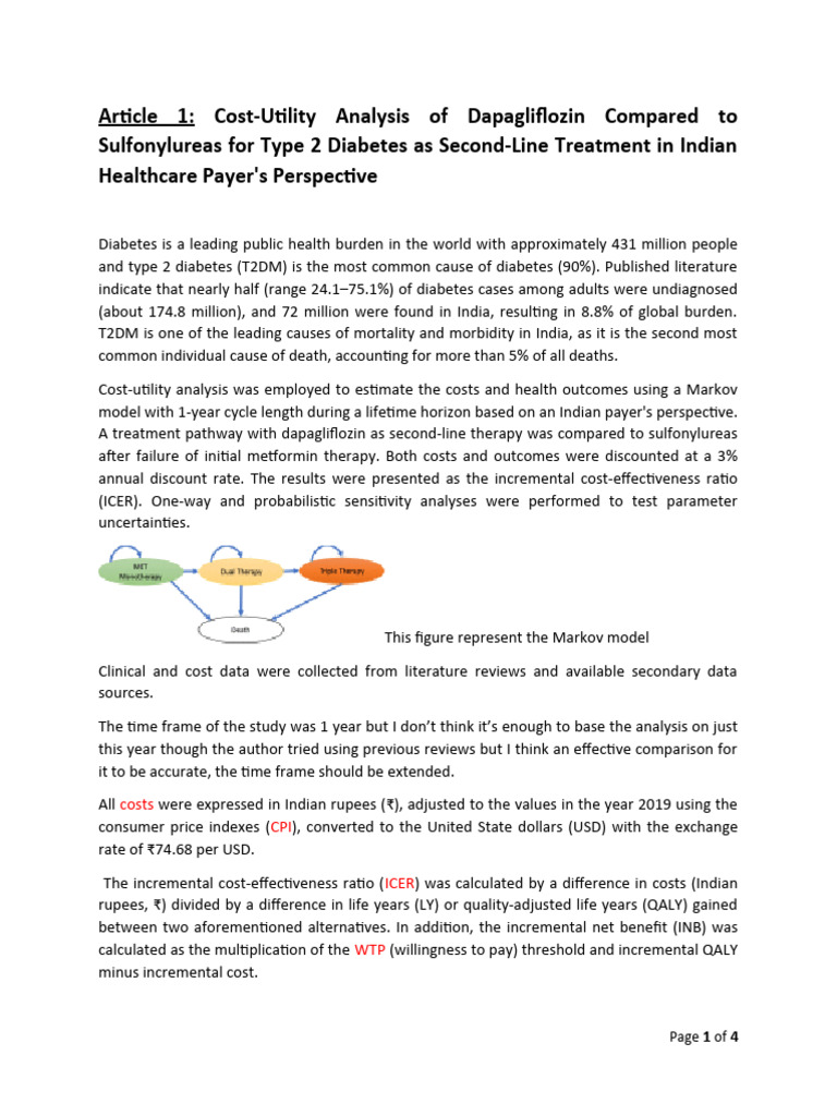 Economy Project 1 | PDF | Clinical Medicine | Health Economics