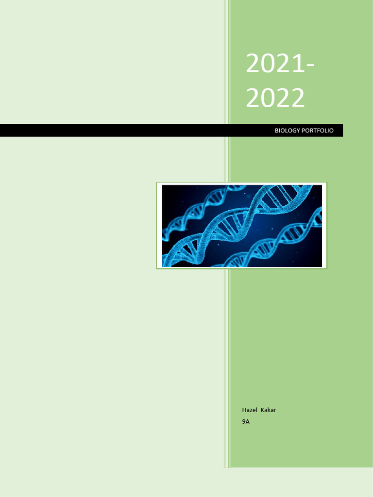 Biology Portfolio: SEA-3 Project Insights | PDF