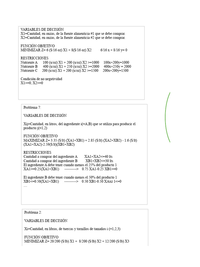 Ejercicios by Vanessa | PDF