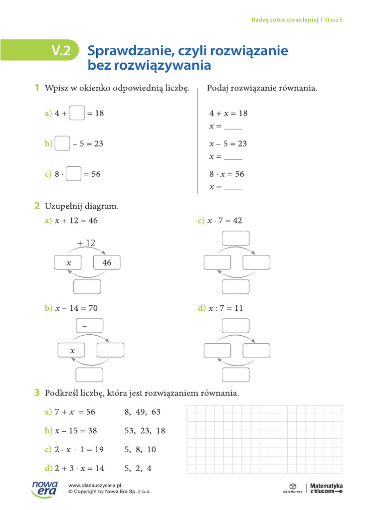 Klasa 6 - Radzę Sobie Coraz Lepiej V2 | PDF