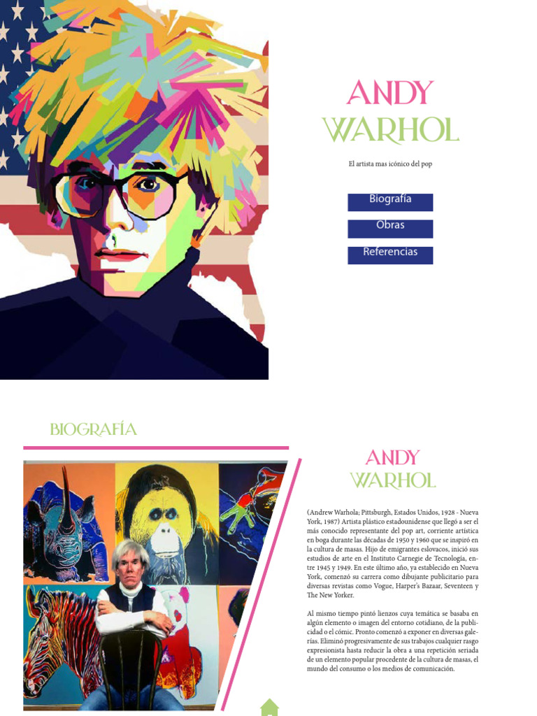 andyW-Andrea | Descargar gratis PDF | Andy Warhol