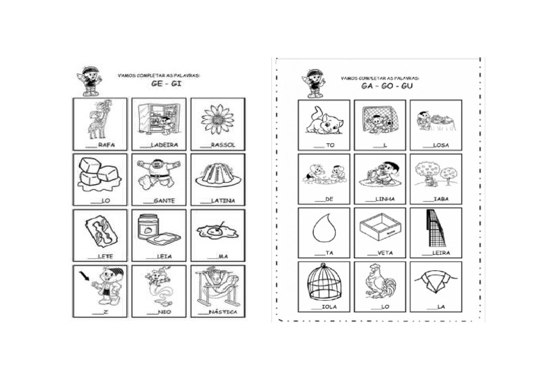 Ga Ge Gi Go Gu | PDF