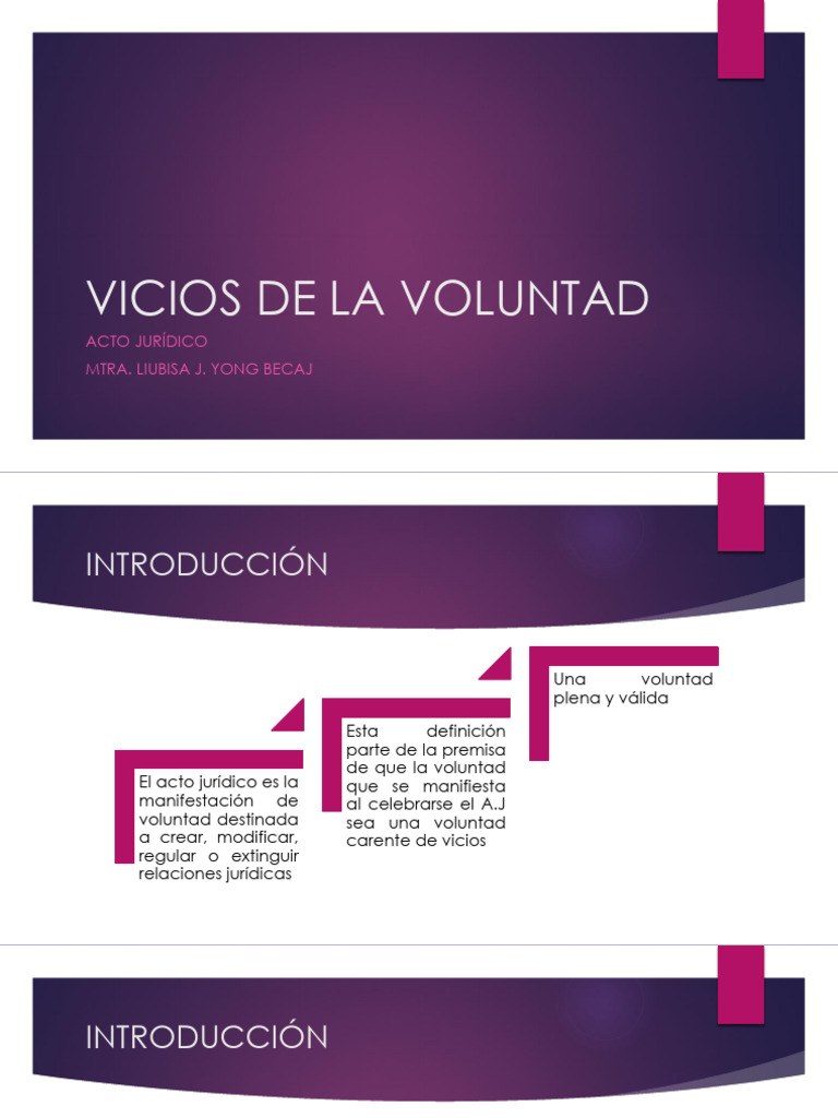 Vicios de La Voluntad | PDF | Intención (Derecho Penal) | Ignorancia