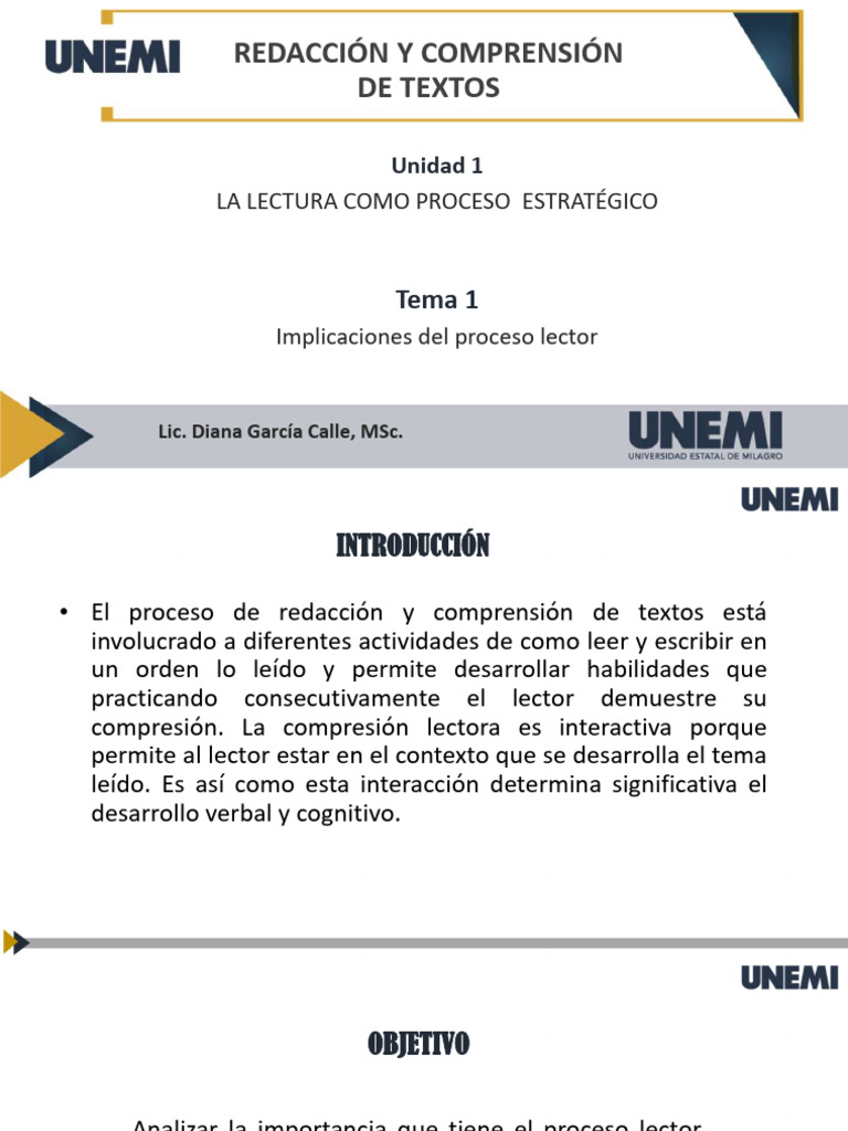 Redaccion Unidad 1-2 | PDF | Comprensión lectora | Aprendizaje
