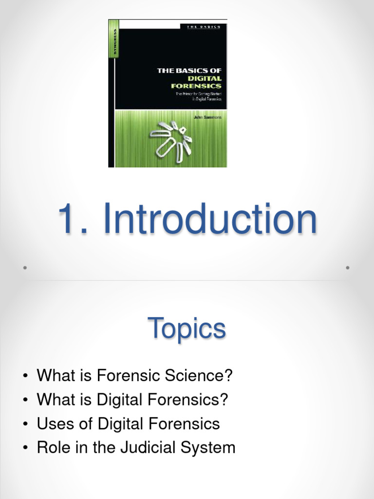 Digital Forensics: Key Concepts & Applications | PDF | Windows Registry ...