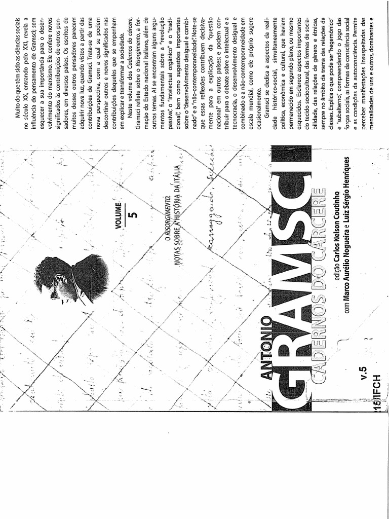 Gramsci Cadernos Do Carcere Vol V Pdf