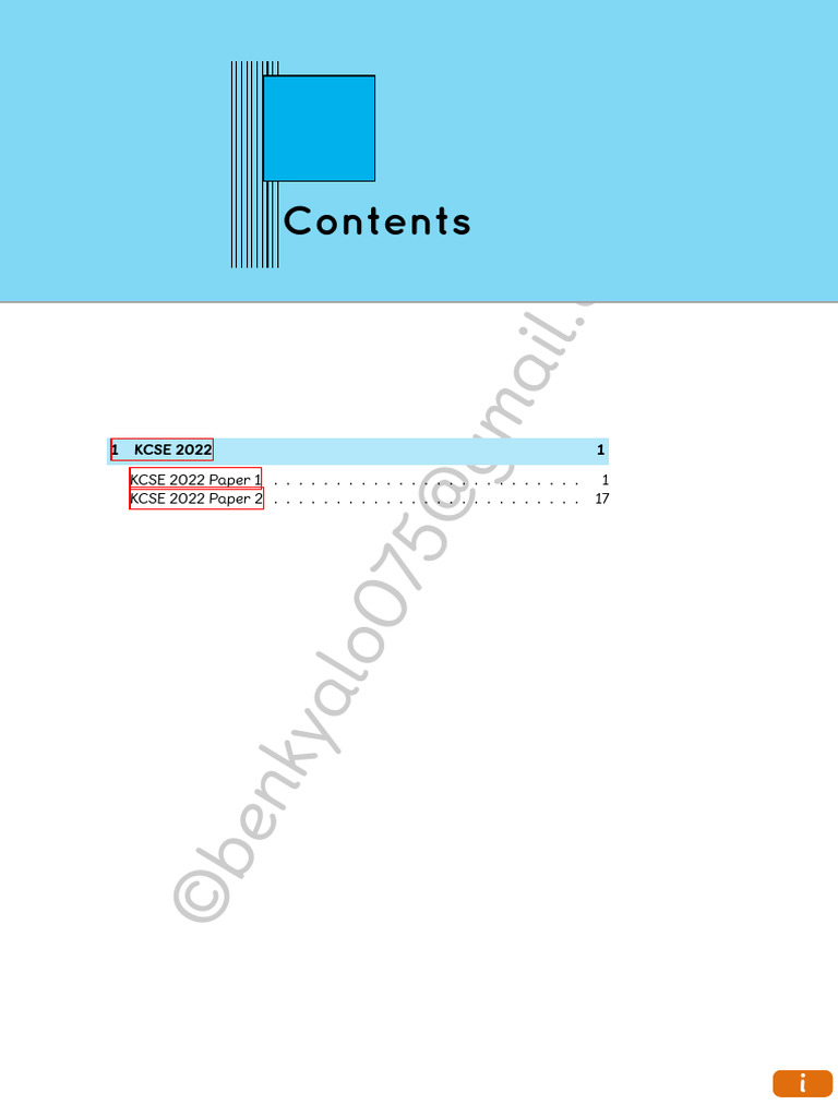 KCSE 2022 Mathematics Paper Solutions | PDF | Equations | Volume