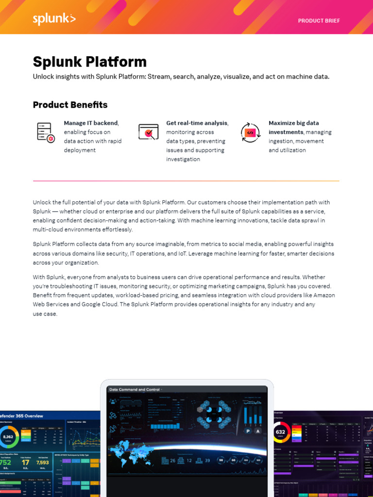 splunk-platform | Download Free PDF | Cloud Computing | Computing