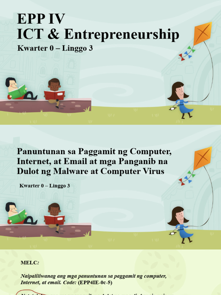 Epp PPT Ict Entrepreneur q4 Week 3 | PDF