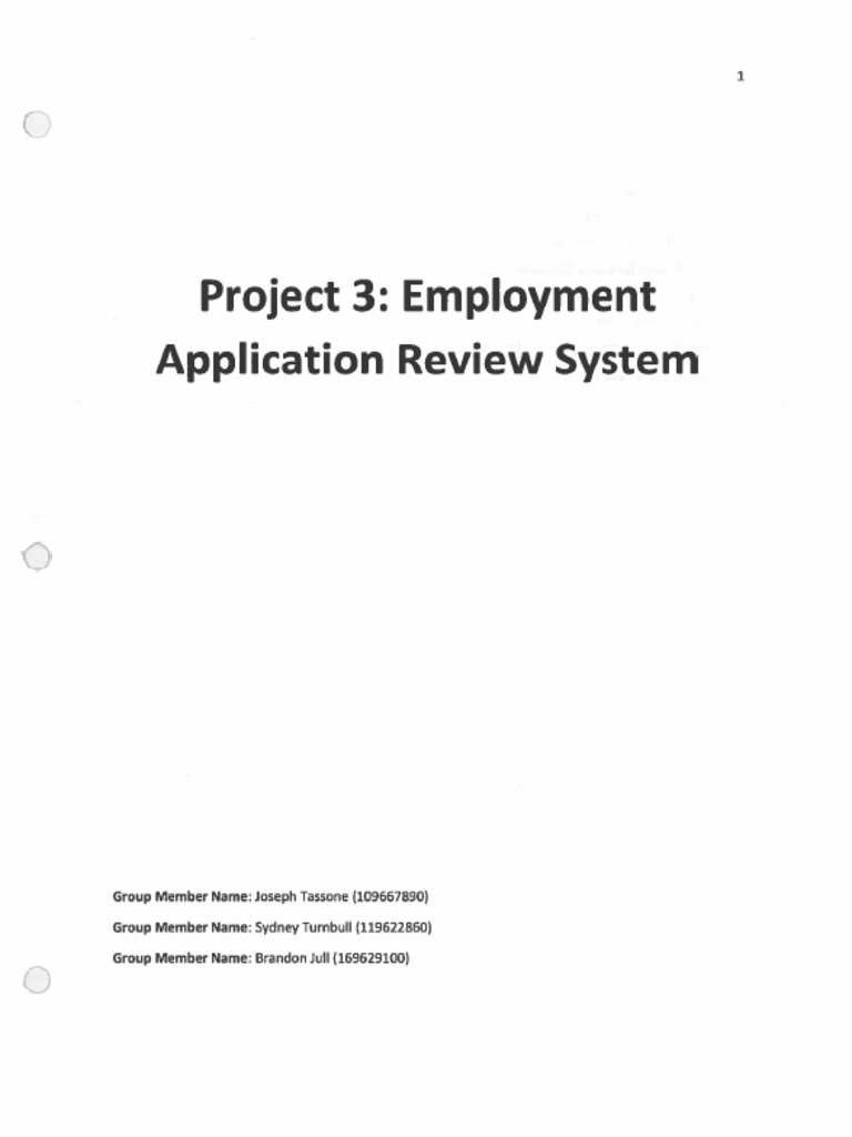 Software Engineering - Final Project Report (Scanned Documentation) | PDF