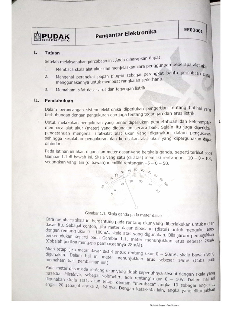Modul Pratikum Elektronika | PDF