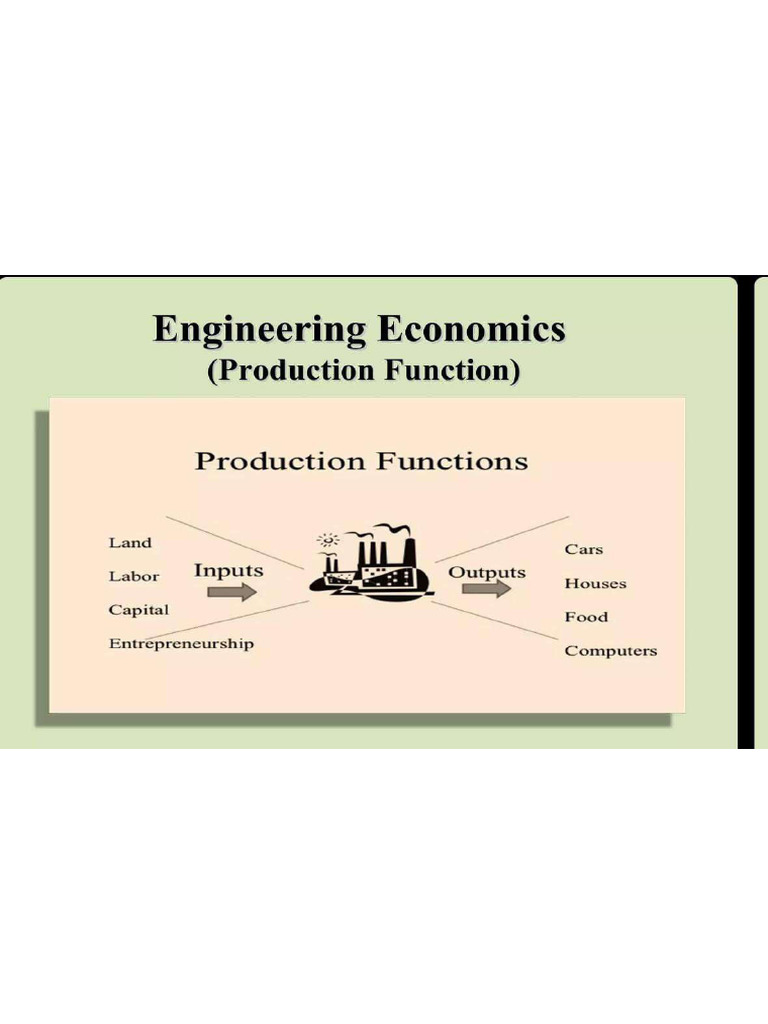 Business Economics "Production" | PDF