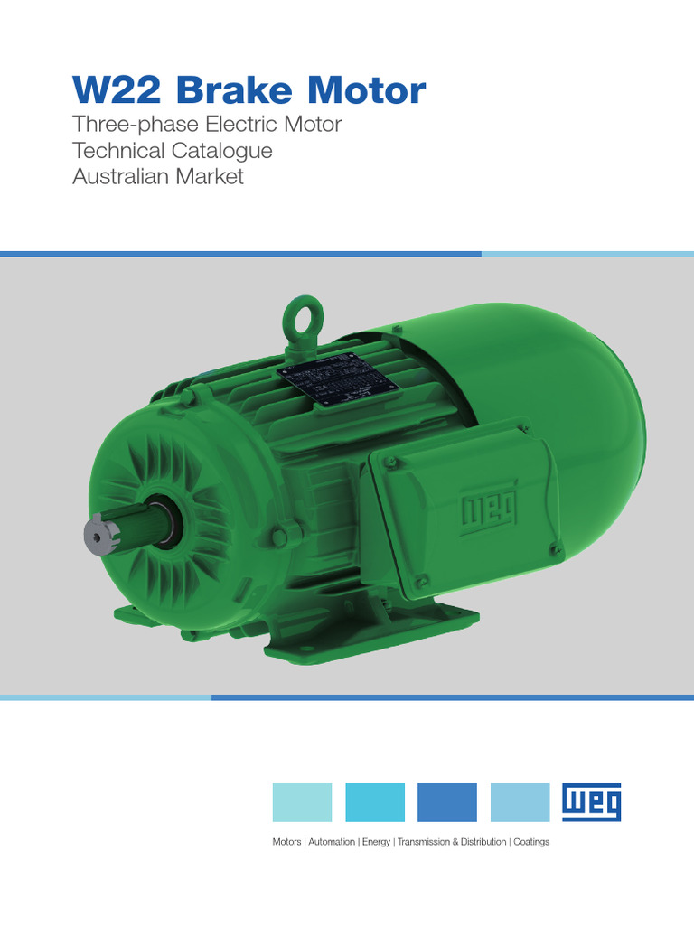 WEG WMO w22 Brake Technical Catalog 50106985 English Web | PDF ...